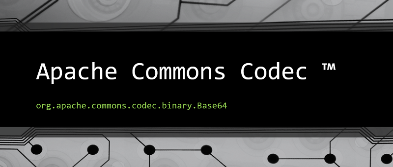 Java Base64 Encoding And Decoding With Apache Commons Codec