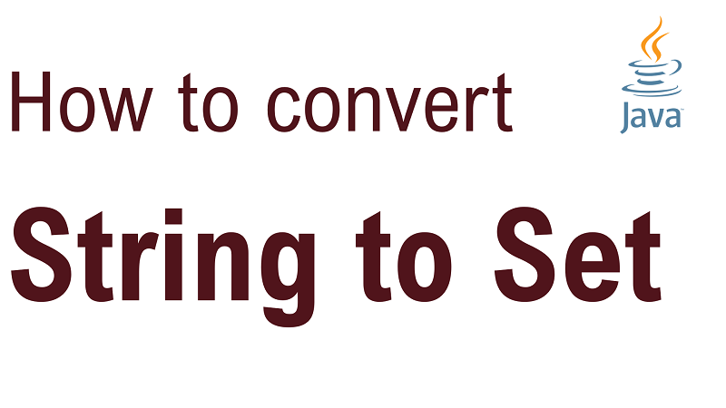 Java Convert Comma Separated String To Set