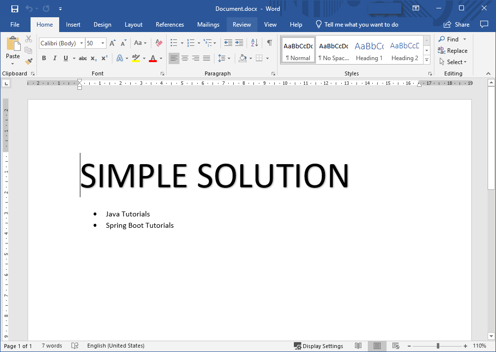 Java Convert docx File To html File Using XDocReport