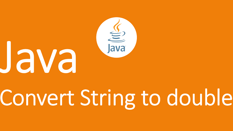 Convert String To Double In Java