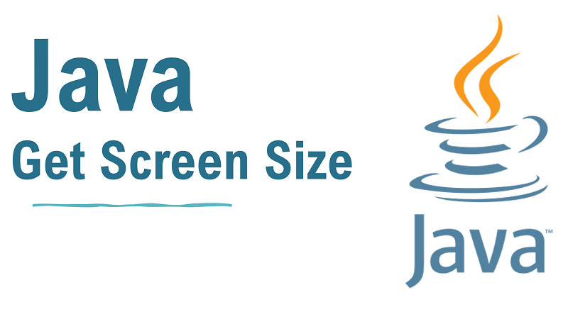 Get Screen Size In Java